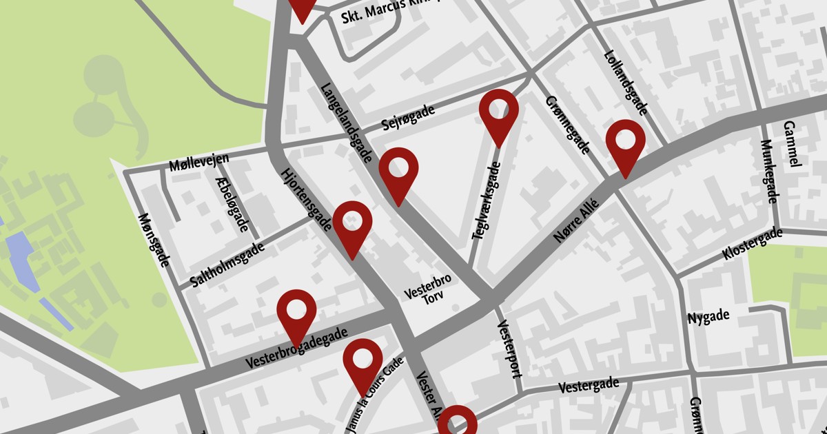 Sådan kommer sidegaderne til Vesterbro Torv til at se ud