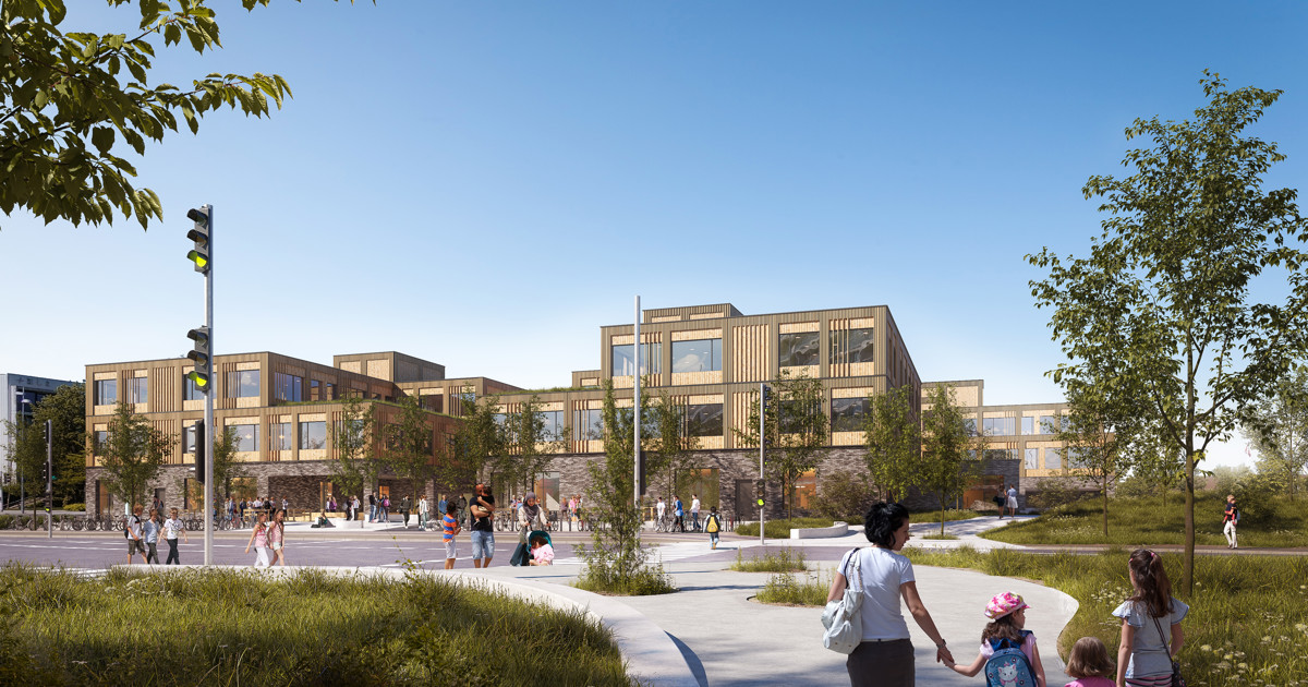 Åbent Hus i Kløverskolen, byens nye skole